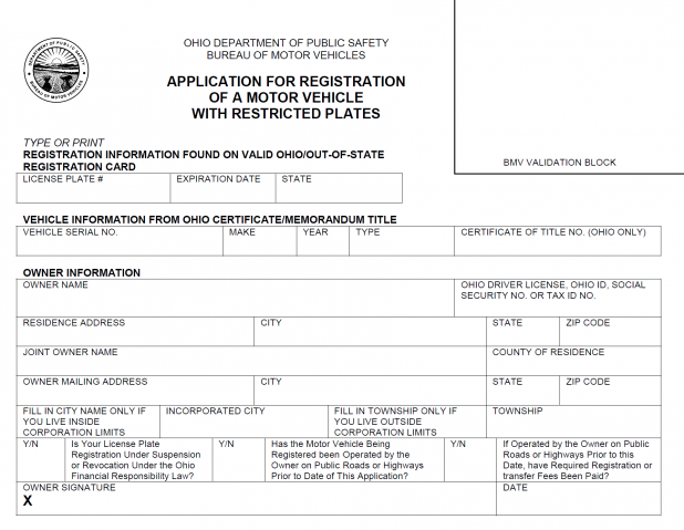 Why Some People Convicted of DUI/OVI in Ohio Have Yellow Plates - DUI ...